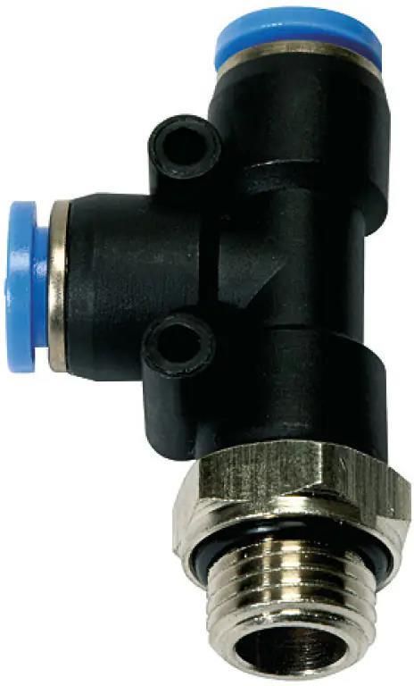 Pneumat System Trójnik Wtykowy T Obrotowy Z Tworzywa Sztucznego Do Węża ...