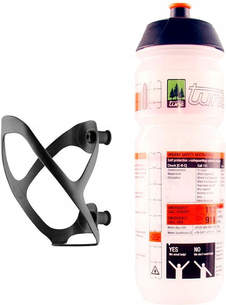 Tune Cage 2.0 Carbon Koszyk Na Bidon Bidon 750Ml - Ceny i opinie - Ceneo.pl