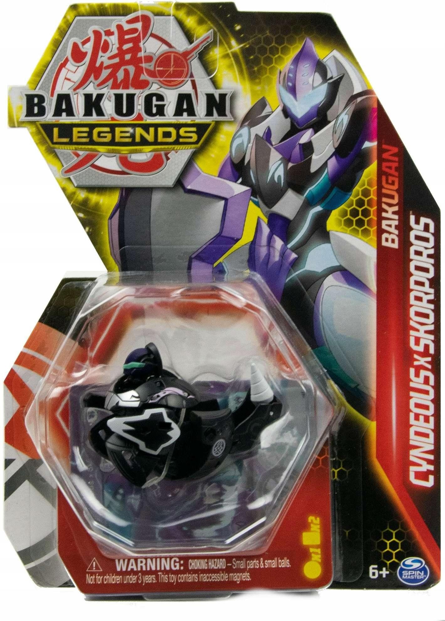 Spin Master Bakugan Legends Figurka Cyndeous X Skorporos Karty - Ceny i ...