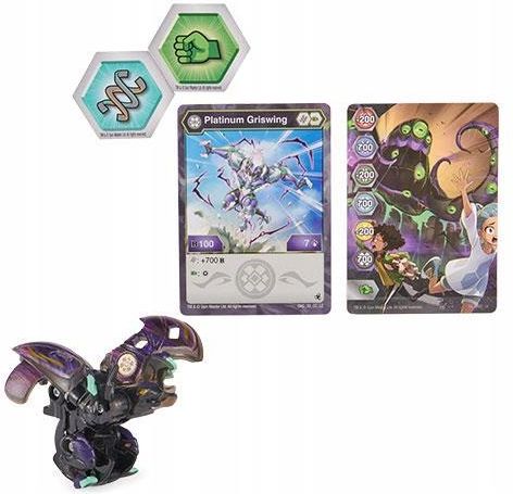 Spin Master Bakugan Legends Platinum Figurka Neo Nillious - Ceny i ...