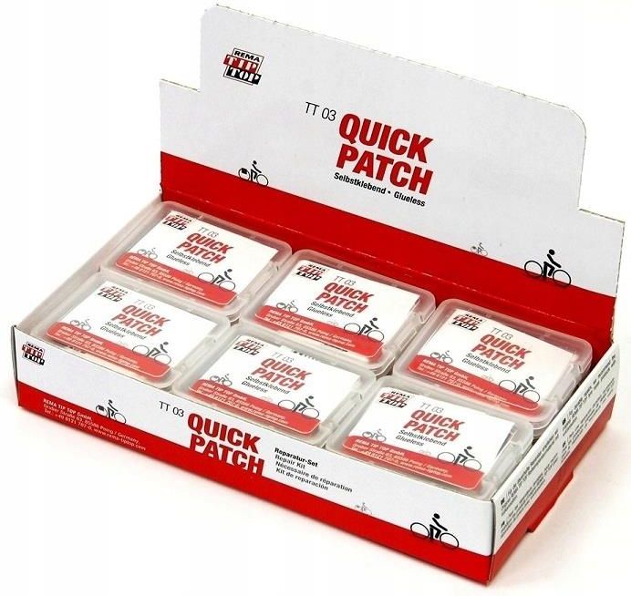 Tip Top Quick Patch Zestaw Łatki Samoprzylepne Do Naprawy 5060030 ...