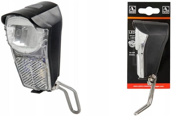 Anlun Mocna Lampka Przód Rowerowa Reflektor Led Baterie AONA0051 - Ceny ...