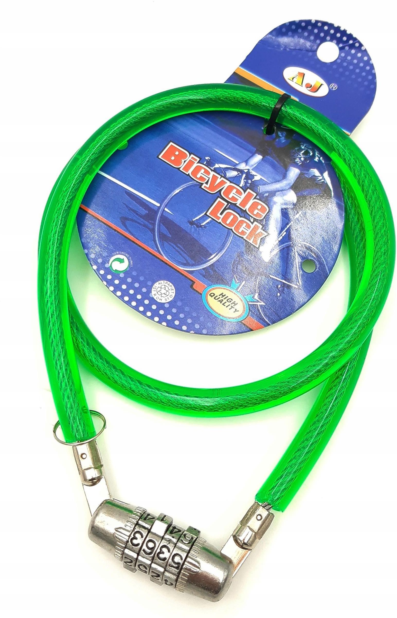 Zabezpieczenie Rowerowe Na Szyfr Zapięcie Linka - Ceny i opinie - Ceneo.pl