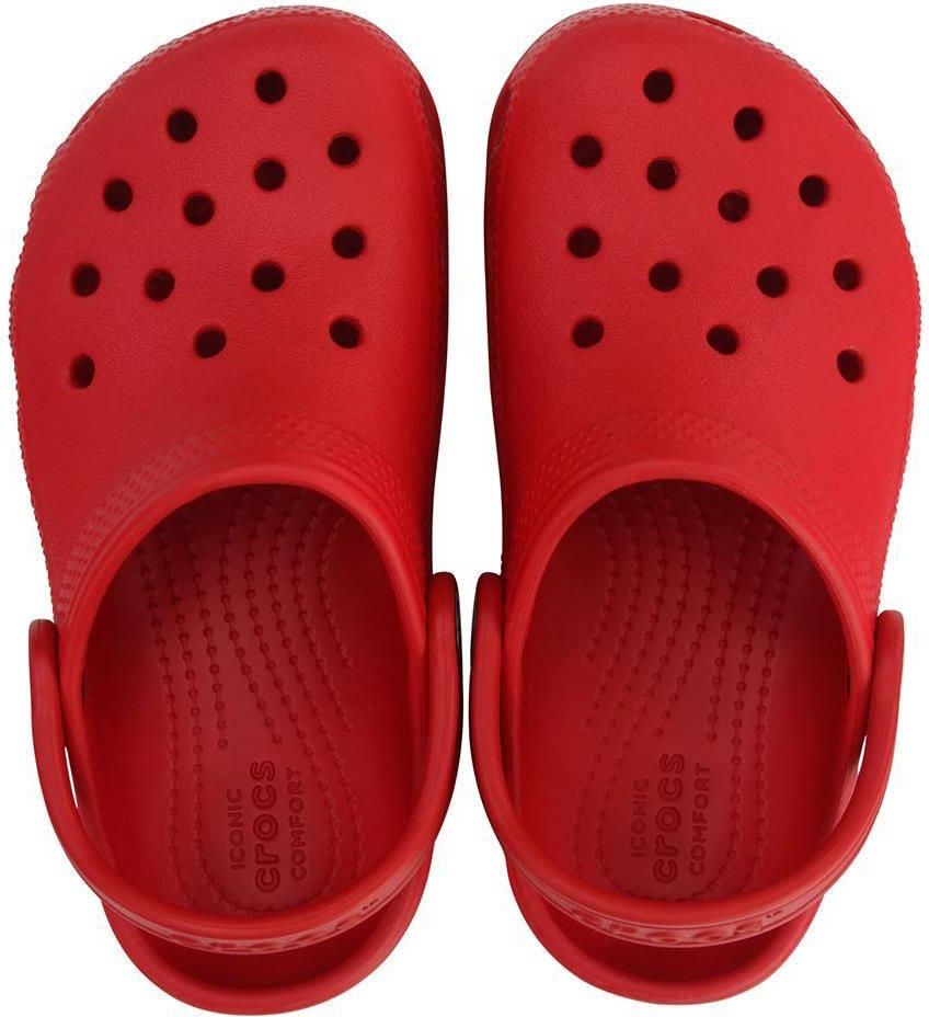 Crocs Chodaki Dla Dzieci Toddler Classic Clog Czerwone 206990 6En ...