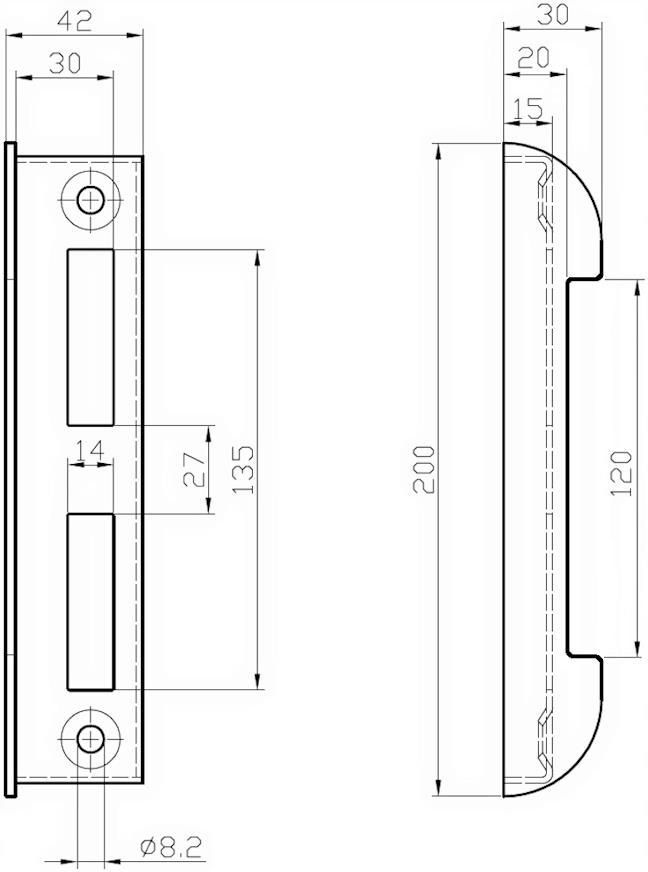 Astel Opór Furtki Ogranicznik Zaczep Domyk Ocynkowany ZO40A - Opinie i ...
