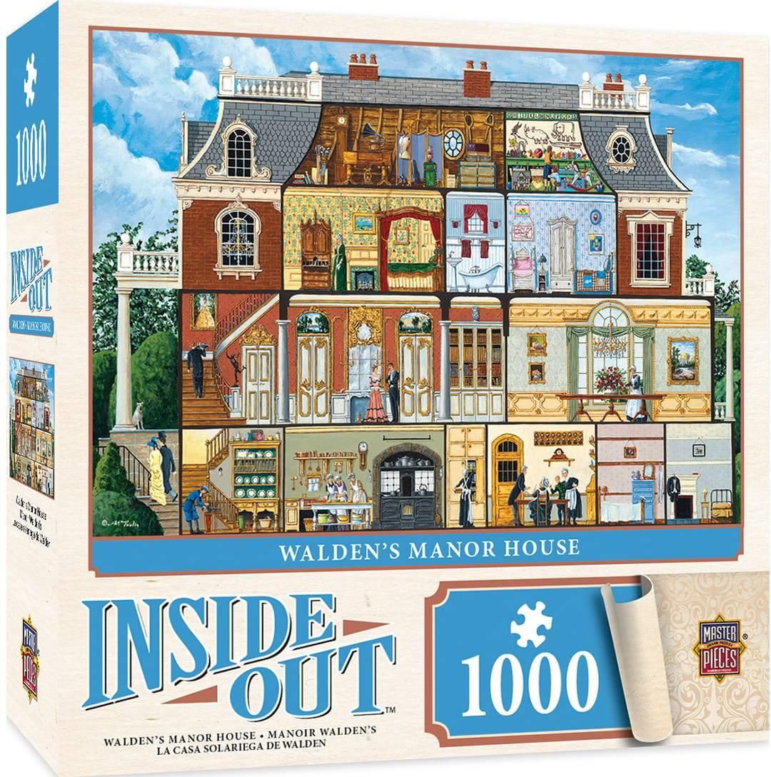 Master Pieces Puzzle 1000El. Walden Manor House - Ceny i opinie - Ceneo.pl