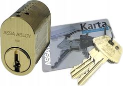 Assa Abloy P601 Cylinder Zamek Skandynawski Zewnętrzny ASSAP601CZSM - Opinie i ceny na Ceneo.pl