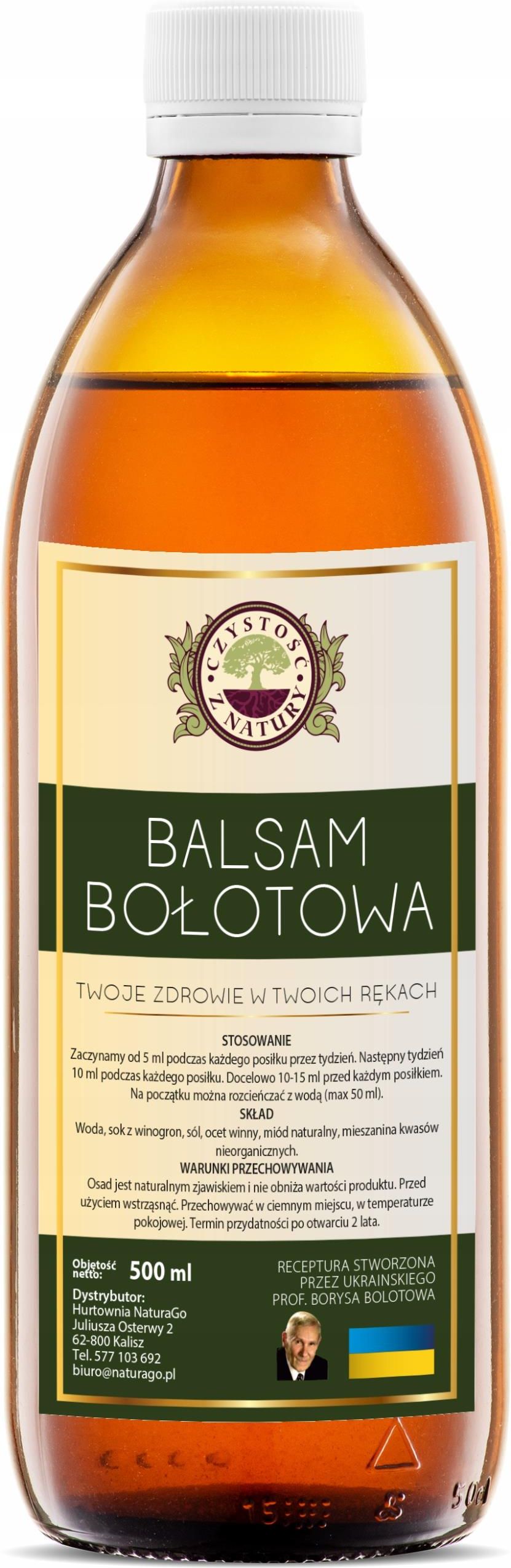 Herbata Balsam Bołotowa Zakwas Żołądkowy 500ml - Ceny i opinie - Ceneo.pl