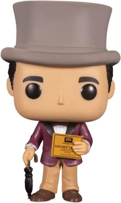 Funko POP: The Office - Michael Scott Golden Ticket - Gadżety biurowe ...
