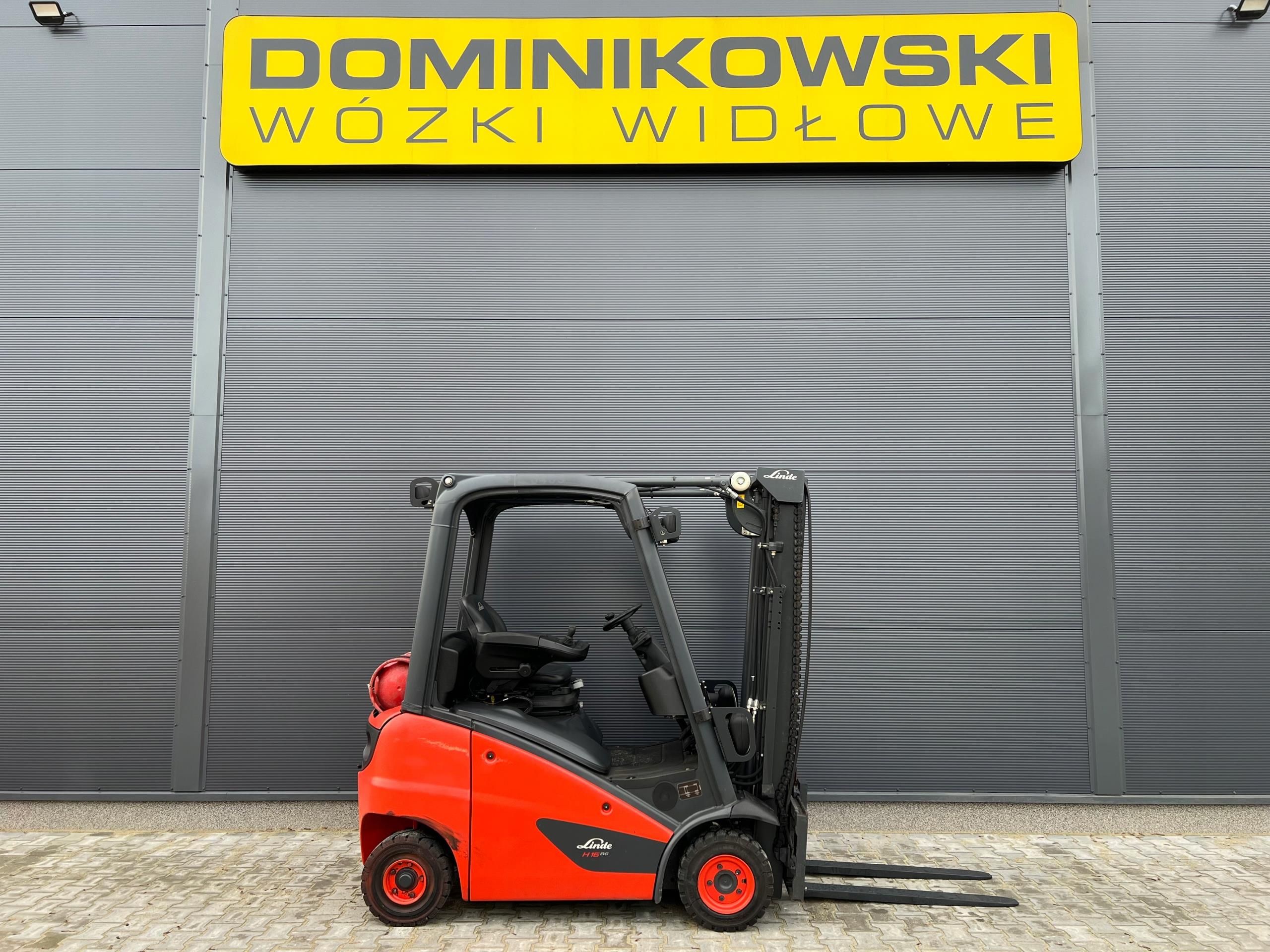 WÓZEK WIDŁOWY LINDE H16T-01 2015R. LPG DUPLEX - Opinie i ceny na Ceneo.pl