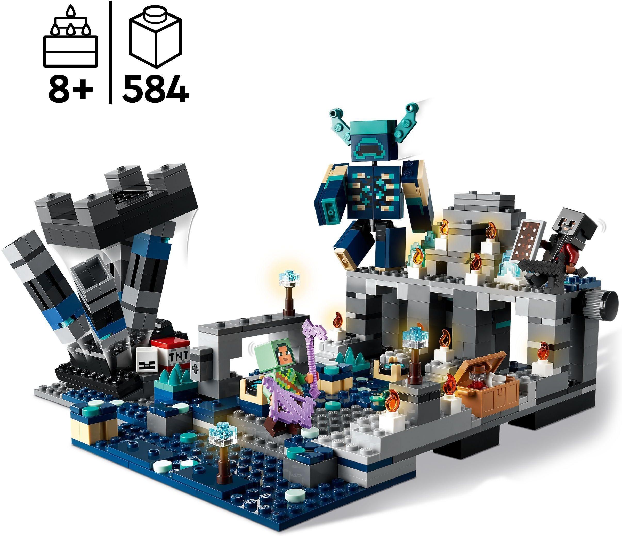 LEGO Minecraft 21246 Bitwa w mrocznej głębi - ceny i opinie - Ceneo.pl