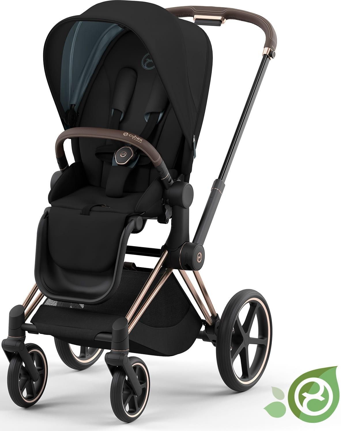Cybex Priam 4.0 Eco Conscious Onyx Black Spacerowy - Ceny i opinie ...