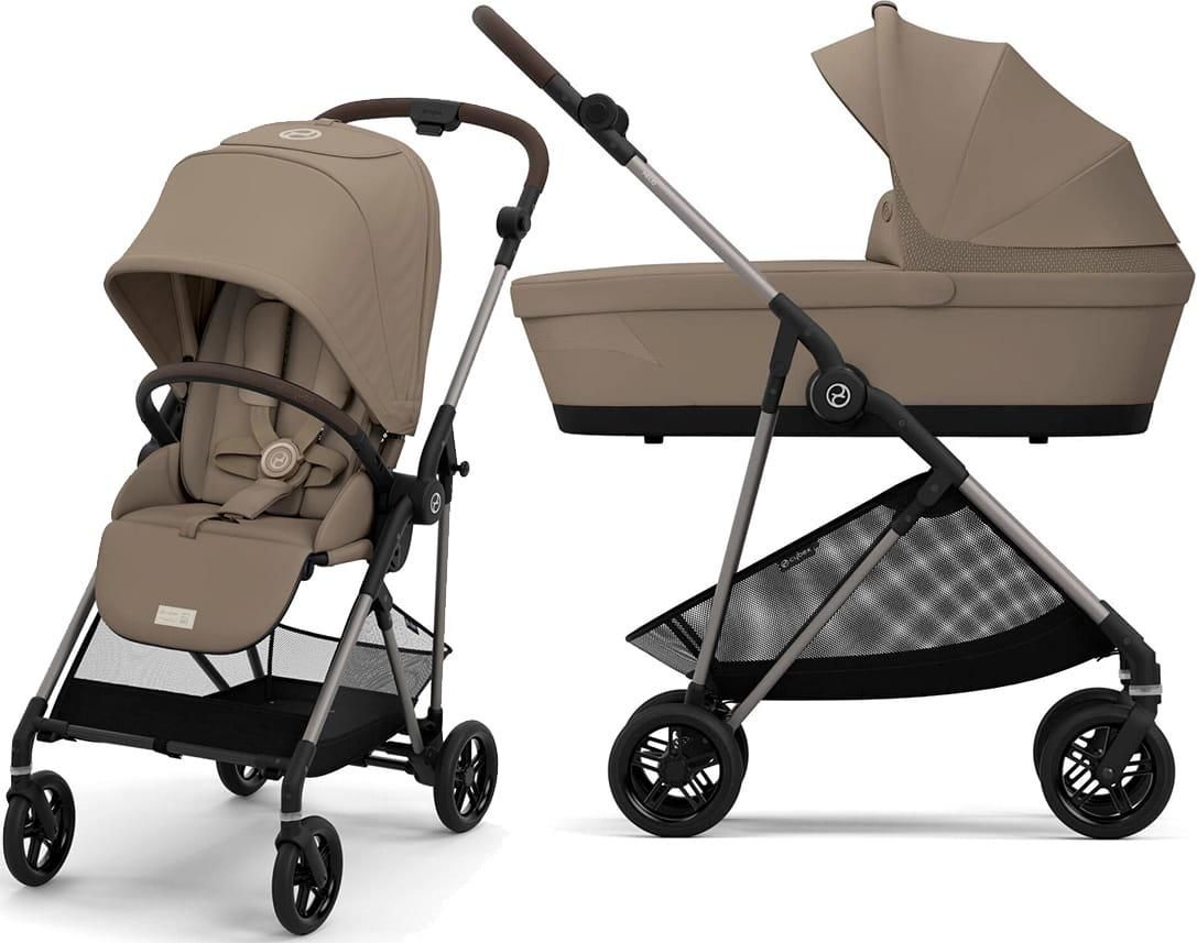 Wózek Cybex Melio 3.0 Taupe Seashell Beige Głęboko Spacerowy - Ceny i ...