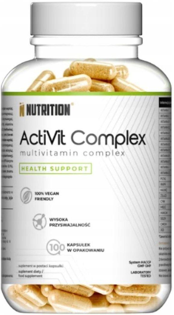 Activit Complex Witamin Odporność Zdrowie 100 Kaps - Opinie i ceny na ...