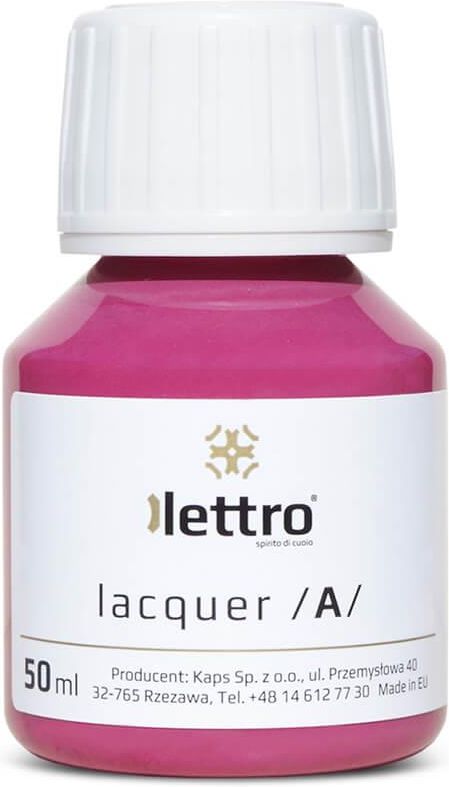 Lettro Dwuskładnikowa Farba Do Skóry Ekoskóry Podeszw 118 Czarny ...