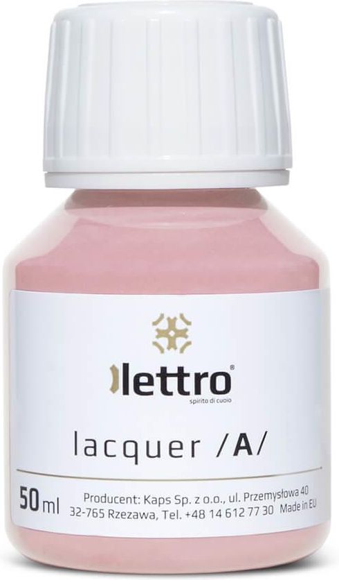 Lettro Dwuskładnikowa Farba Do Skóry Ekoskóry Podeszw 143 Malwa ...