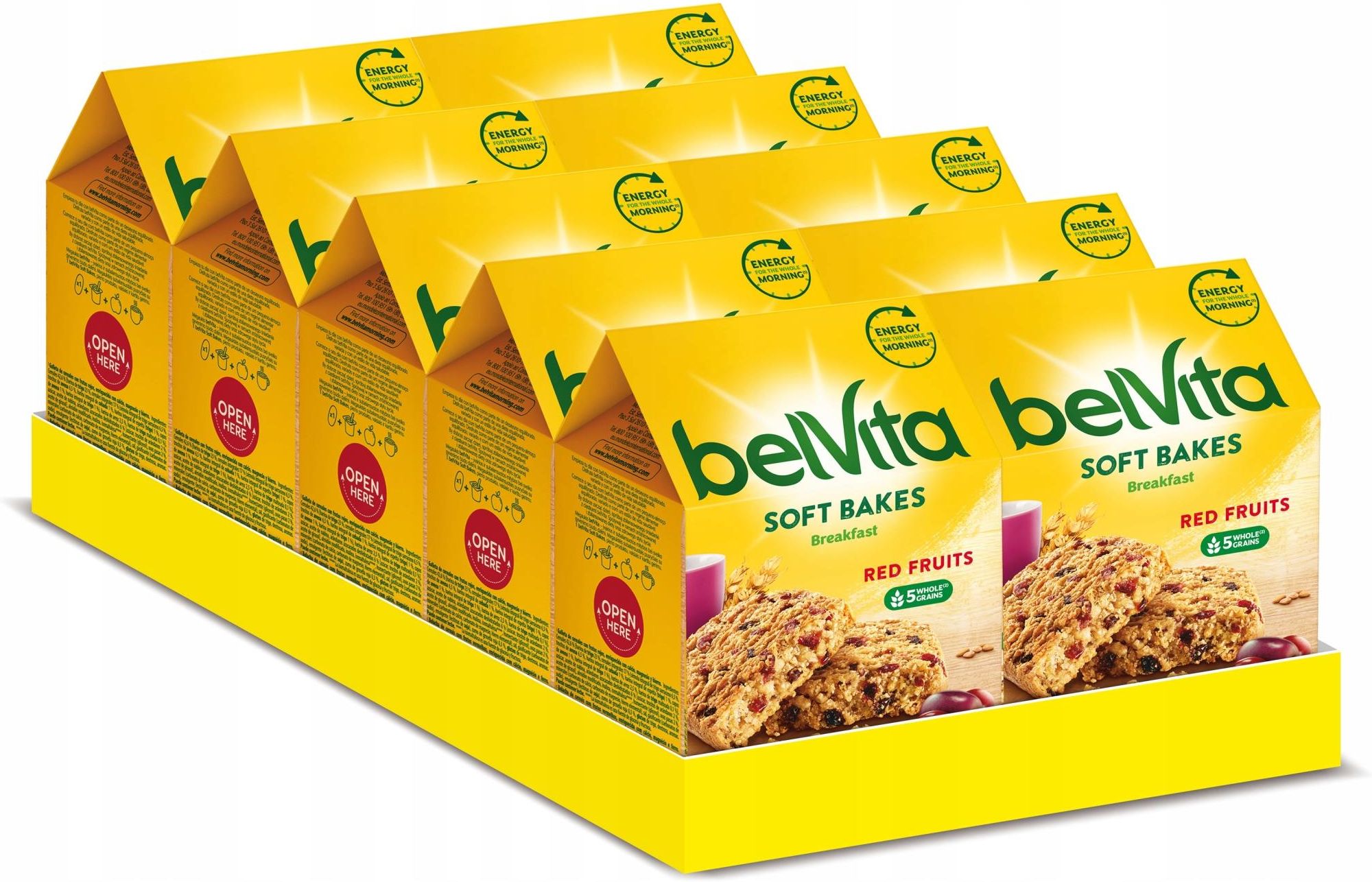 Belvita Soft Ciastka Zbożowe Z Żurawiną 10x250g - Ceny i opinie - Ceneo.pl