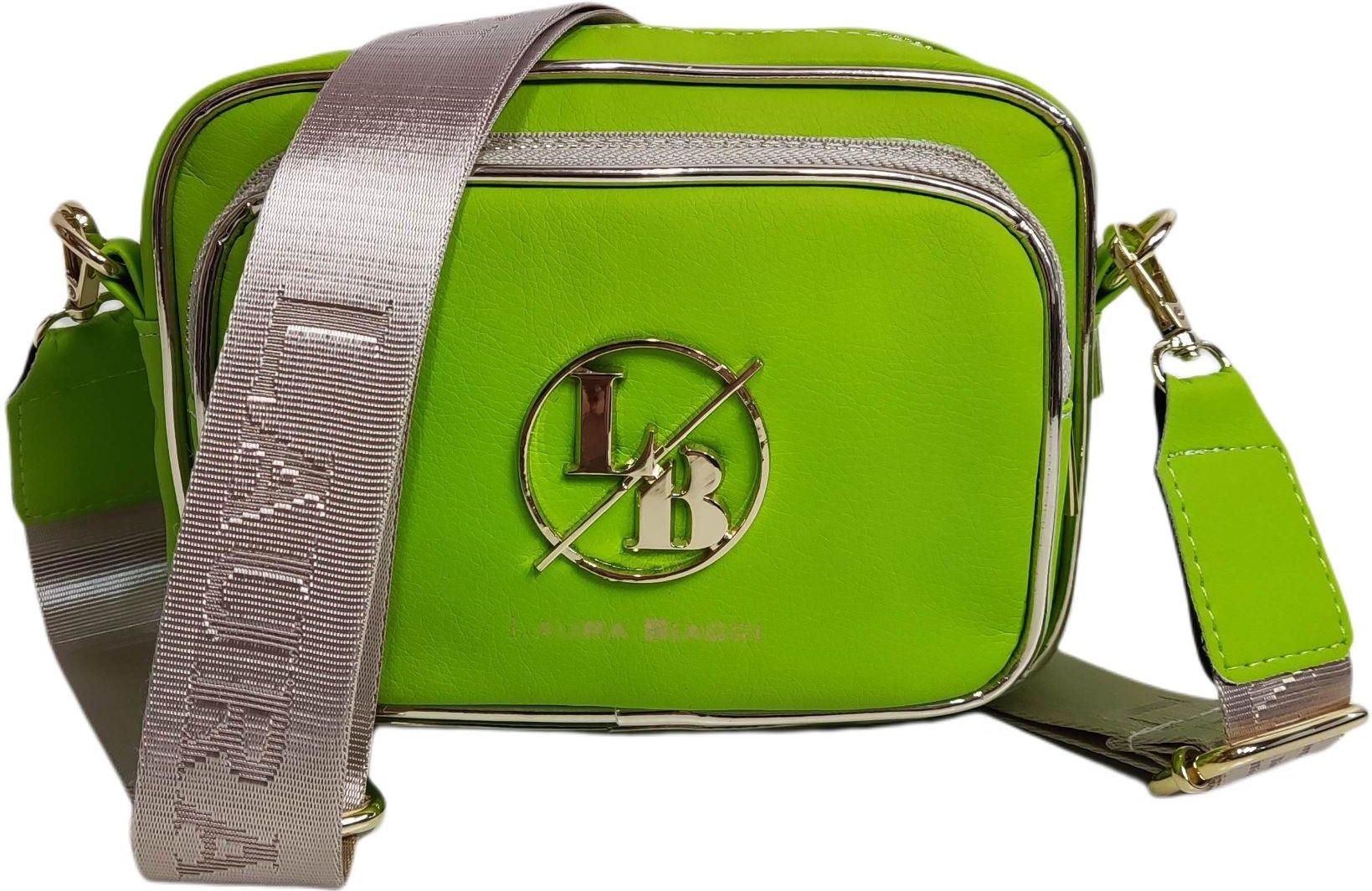 Torebka listonoszka Laura Biaggi zielona limonka - Ceny i opinie - Ceneo.pl