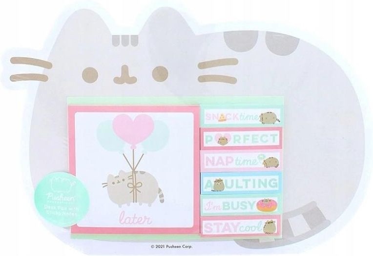 Pusheen Notes Na Biurko Z Karteczkami I Znacznikami - Ceny i opinie ...