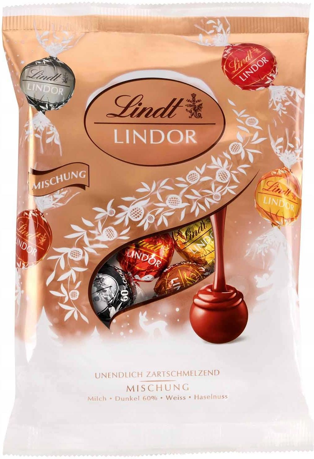 Lindt Lindor Mix Czekoladowe Kulki 145G - Ceny i opinie - Ceneo.pl