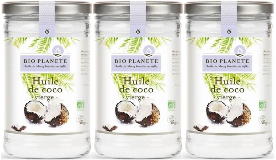 Bio Planete 3 X Olej Kokosowy Virgin 950ml - Ceny i opinie - Ceneo.pl