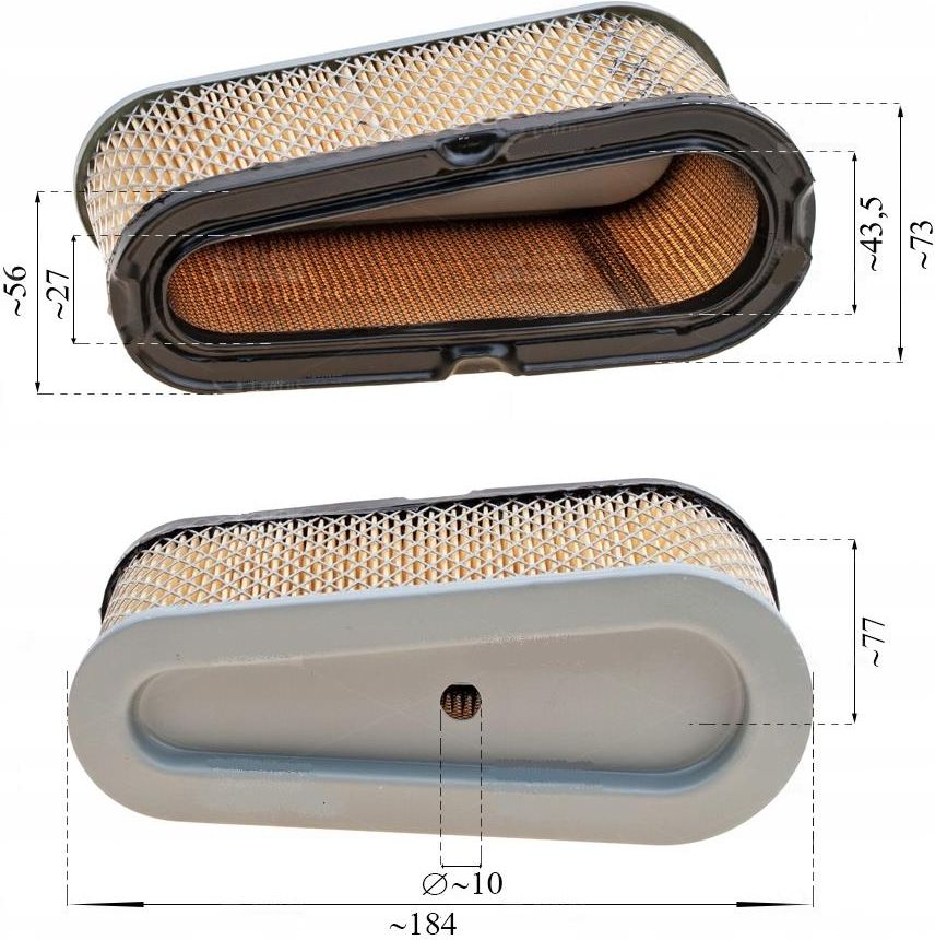 Filtr Powietrza Traktorki Z Briggs B&S 496894S - Ceny i opinie - Ceneo.pl