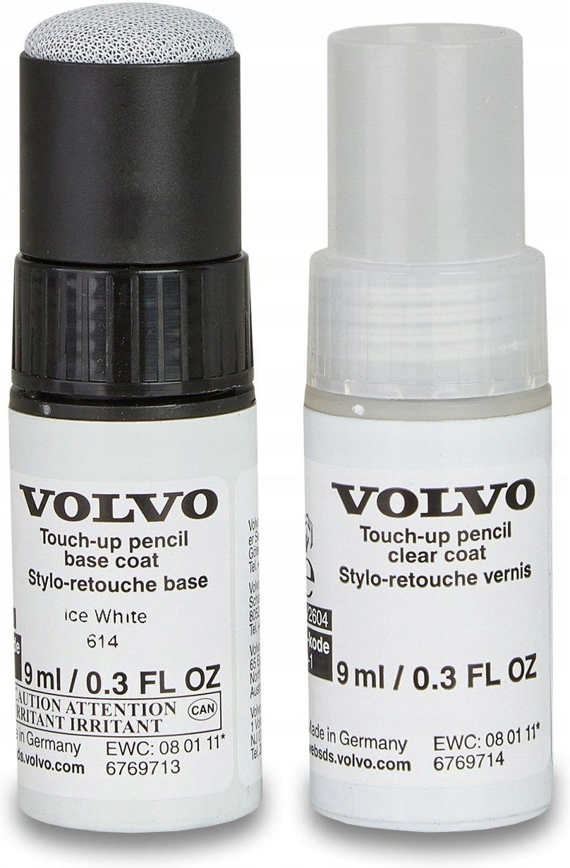 Volvo Volvo lakier sztyft mazak zaprawka Ice White 614 - Opinie i ceny ...