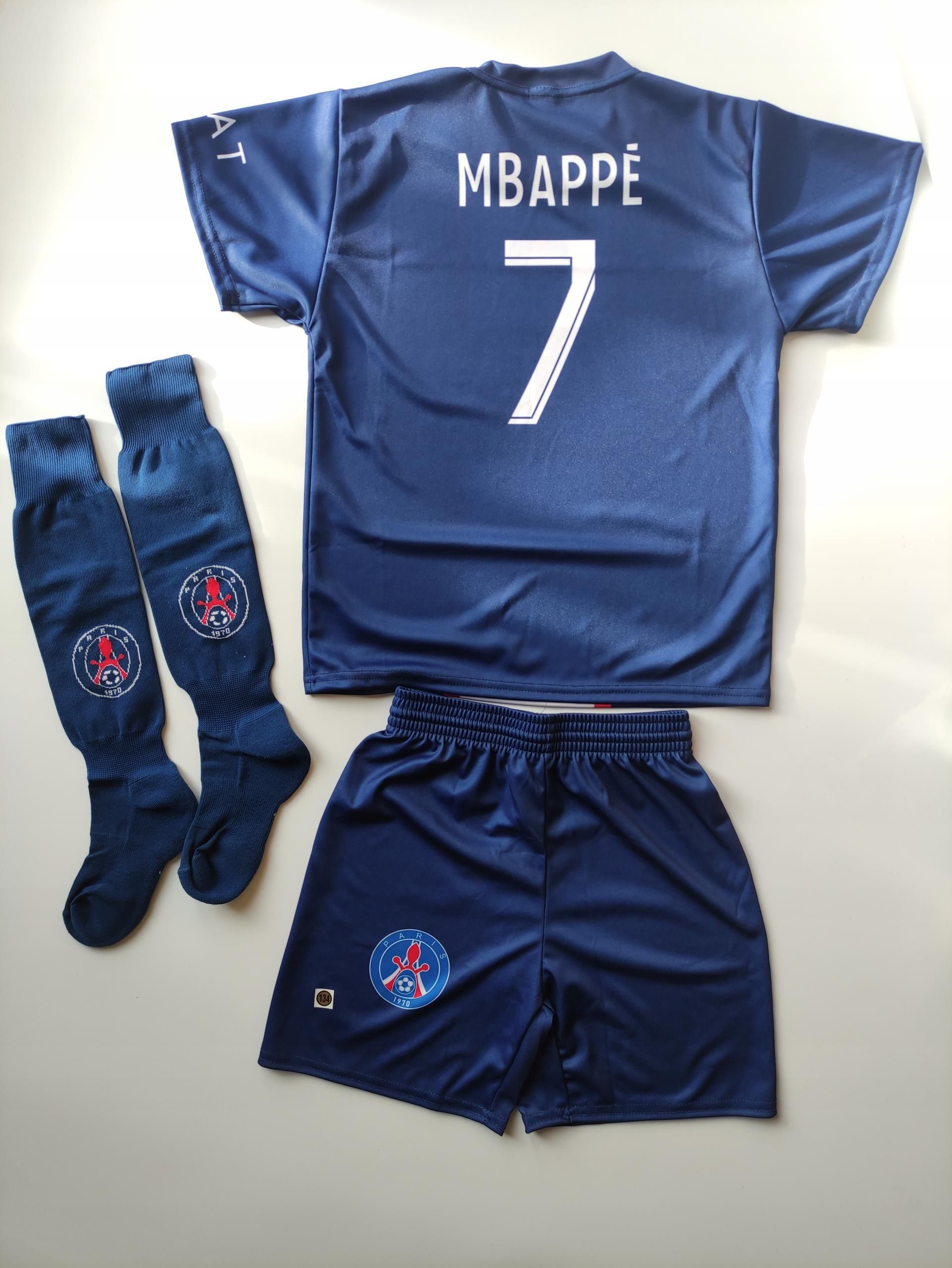 Mbappe Psg Strój Komplet Piłkarski 134 Brak Wielokolorowy - Ceny i ...