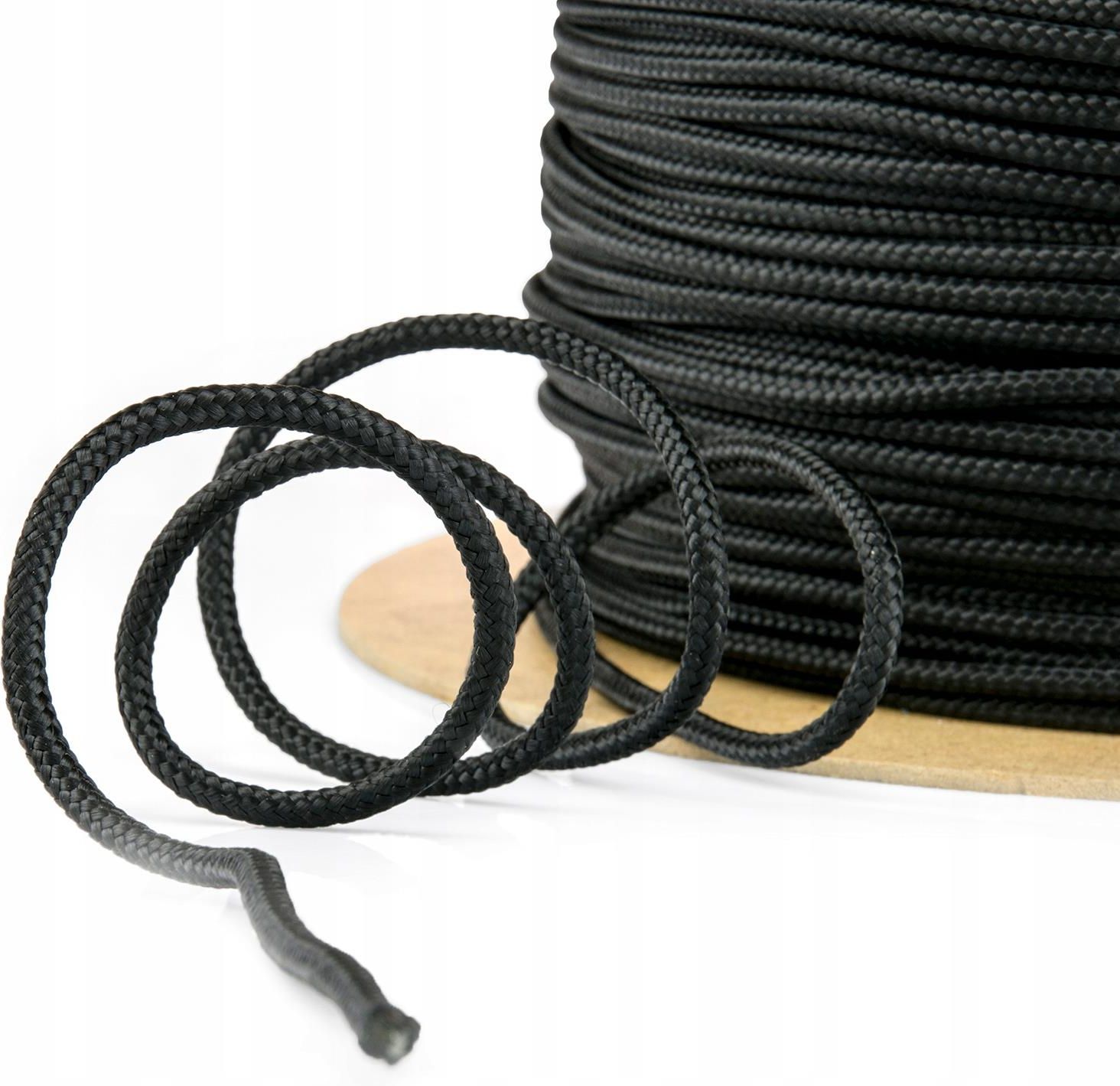 Dq-Pp Lina Polipropylenowa 6Mm Pleciona Czarna 20M - Ceny i opinie - Ceneo.pl