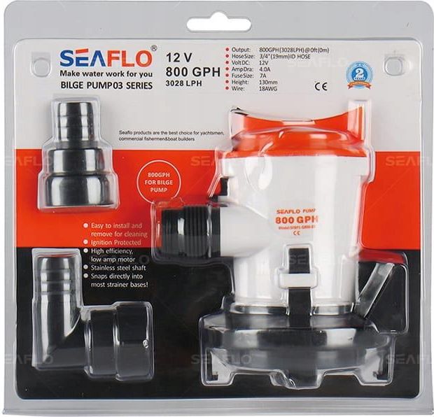 Seaflo Pompa Zęzowa 12V 800 Gph (3028 L/H) Sfbp1G80003 - Ceny i opinie ...