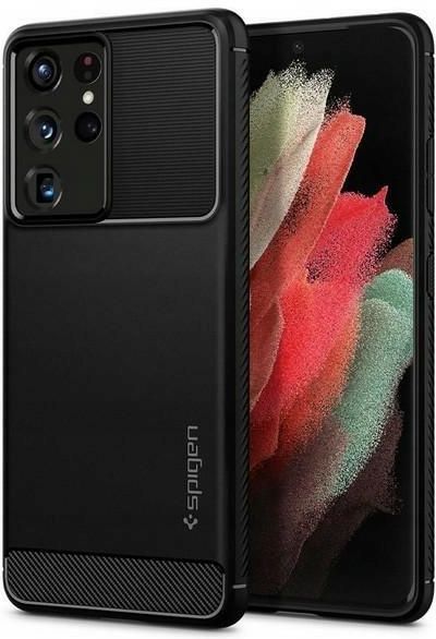 Spigen Rugged Armor Samsung G998 S21 Ultra Czarny/ - Etui na telefon ...