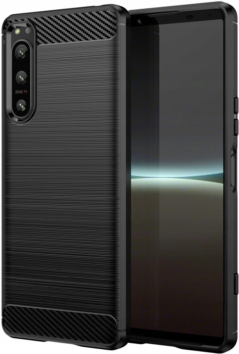Carbon Case Etui Sony Xperia 5 Iv Elastyczny Silik - Etui na telefon ...