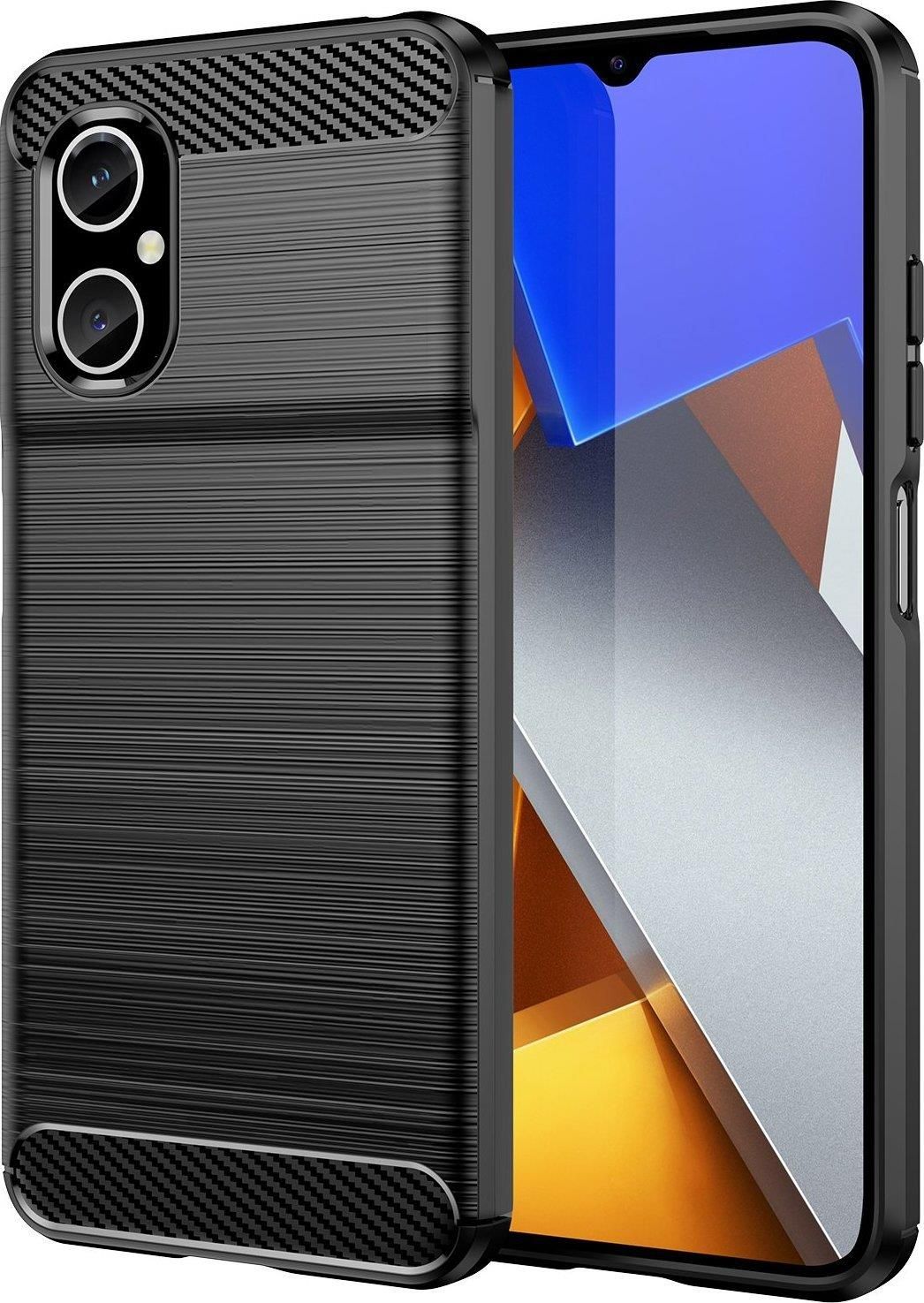 Carbon Case Etui Xiaomi Redmi Note 11E /Redmi 10 5G / Prime+ Poco M4 ...