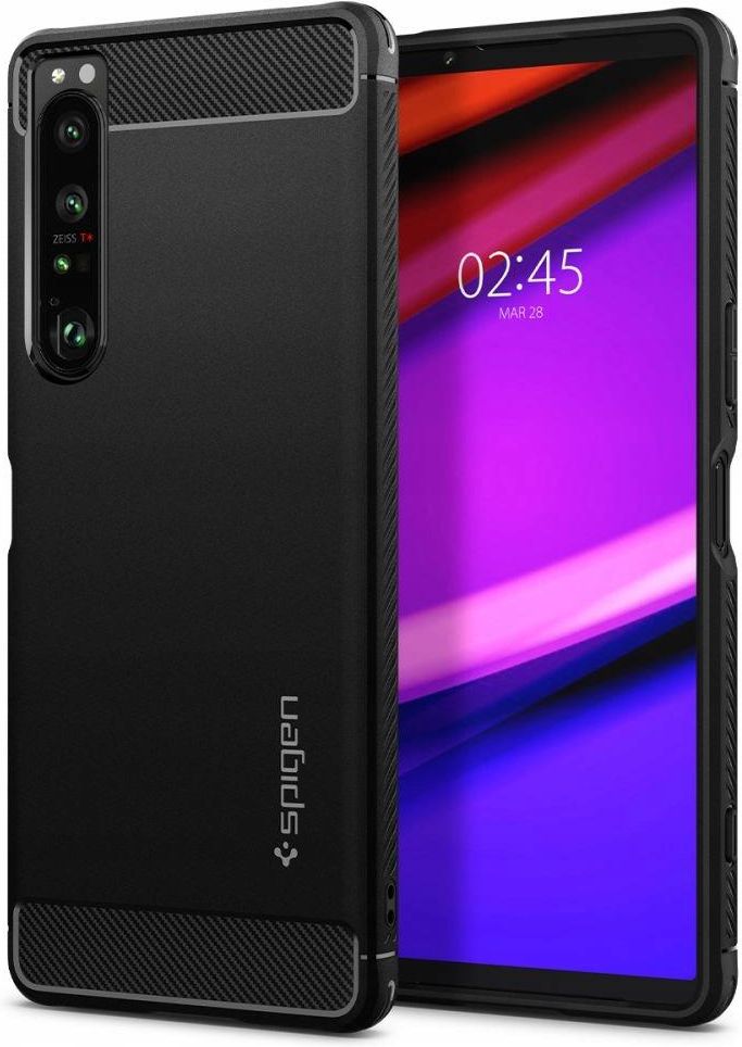 Spigen Rugged Armor Sony Xperia 1 Iv Matte Black - Etui na telefon ...