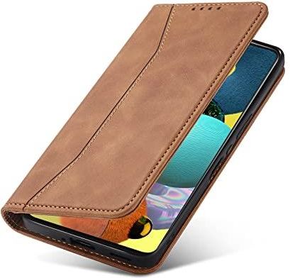 Etui Na Telefon Kompatybilne Z Samsung A51, Skórzane Portfelem Pu, Magnetyczne Zamknięcie ...