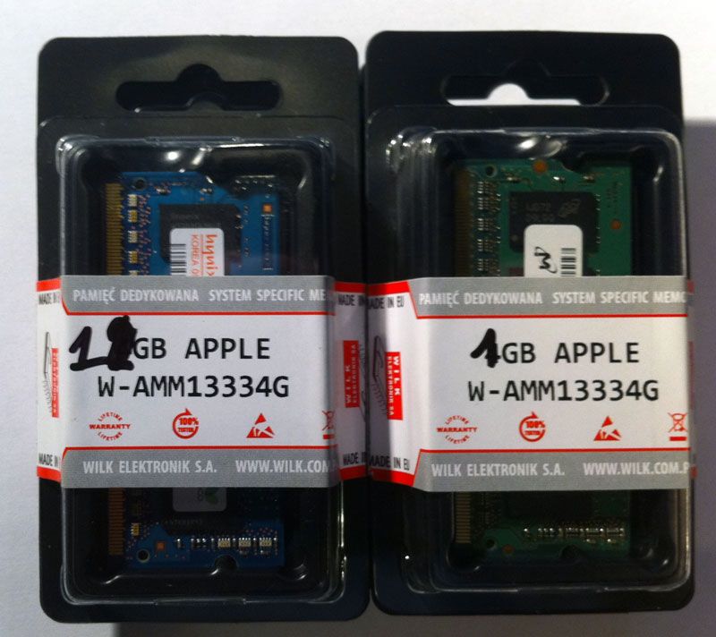 Pamięć RAM Micro Memory 1GB DDR3 PC3 10664 128M*8 (MMH9672/1024GB ...