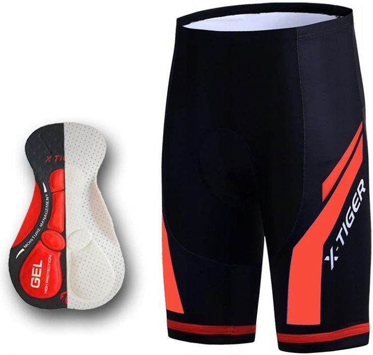 X Tiger Spodenki Do Jazdy Na Rowerze Męskie Żelowe Szorty ...