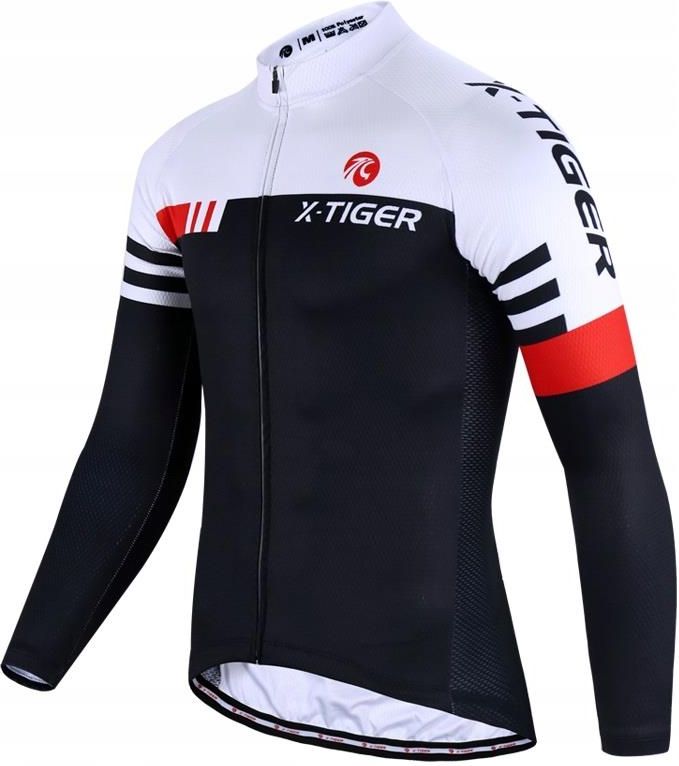 X Tiger Koszulka Na Rower Termoaktywna Z Odblaskiem Termo ...