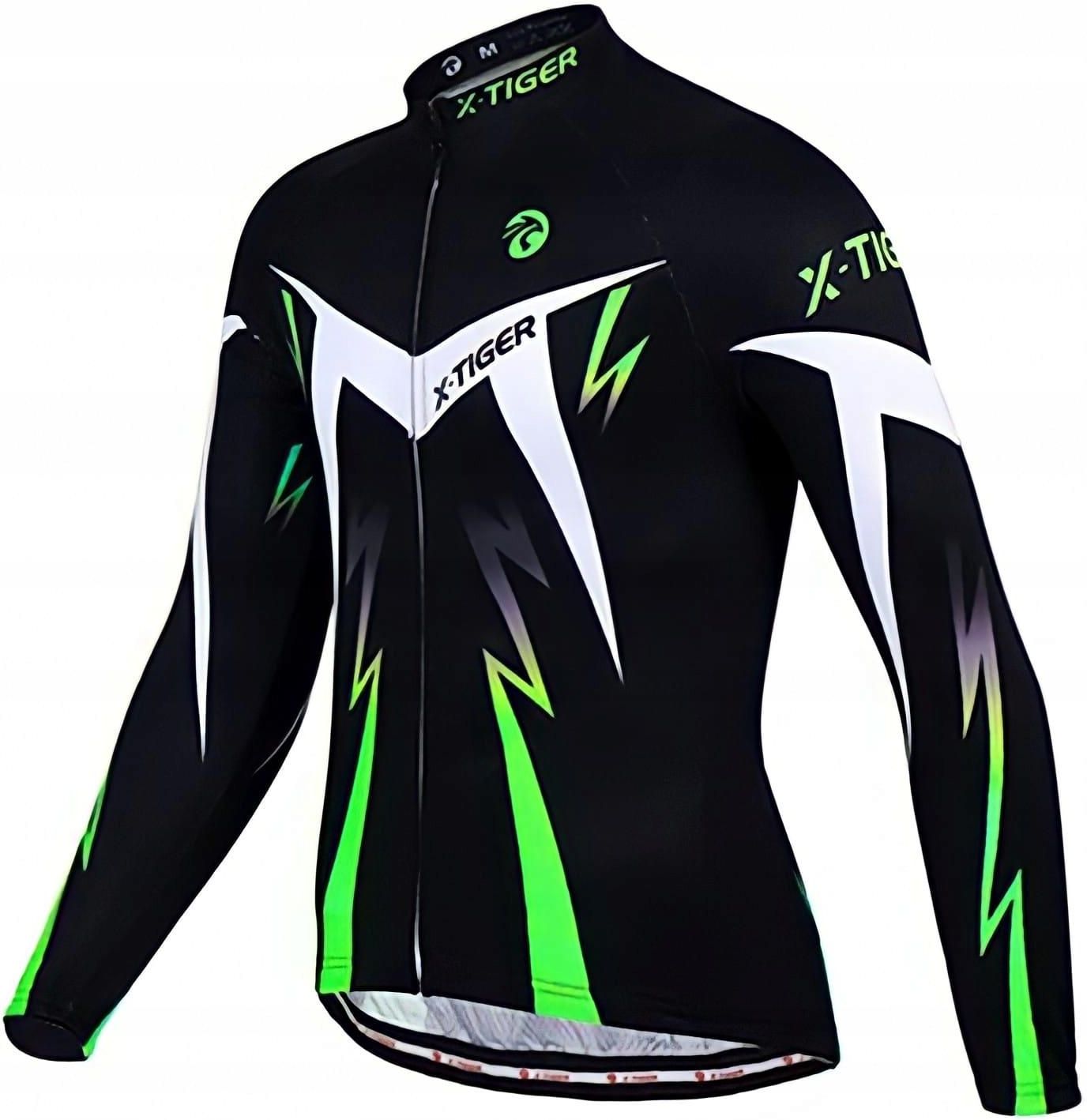 X Tiger Koszulka Rowerowa Kolarska Z Długim Rękawem Męska ...