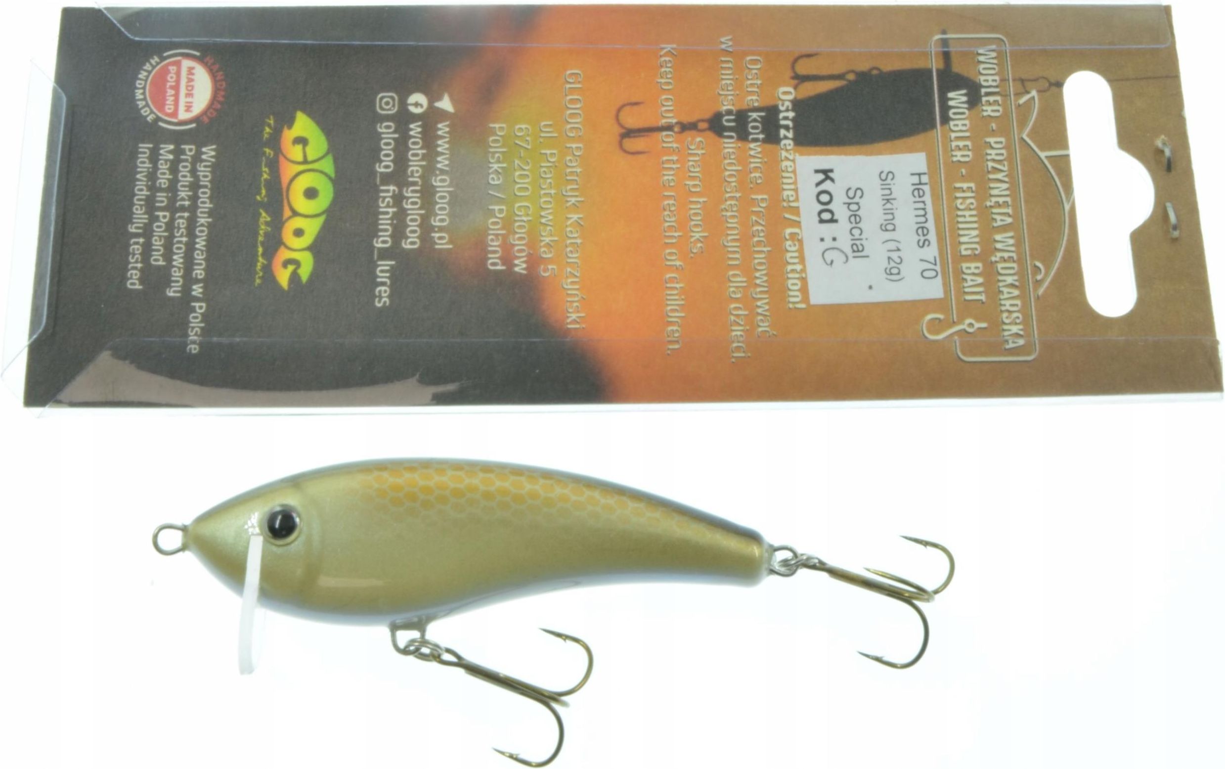 Gloog Wobler Hermes Na Bolenia 7Cm/12G G - Ceny i opinie - Ceneo.pl