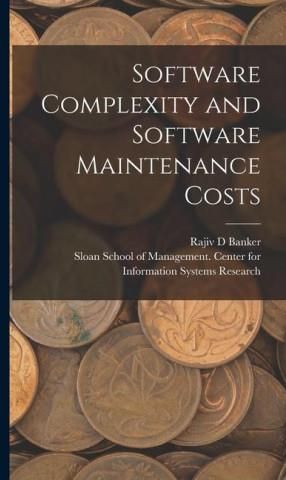 Software Complexity and Software Maintenance Costs - Literatura ...