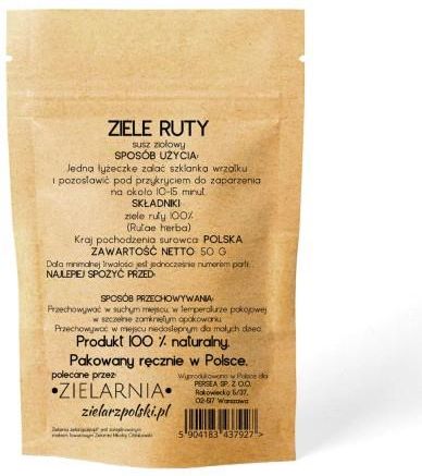 Zielarz Polski Ziele Ruty 50g - Opinie i ceny na Ceneo.pl
