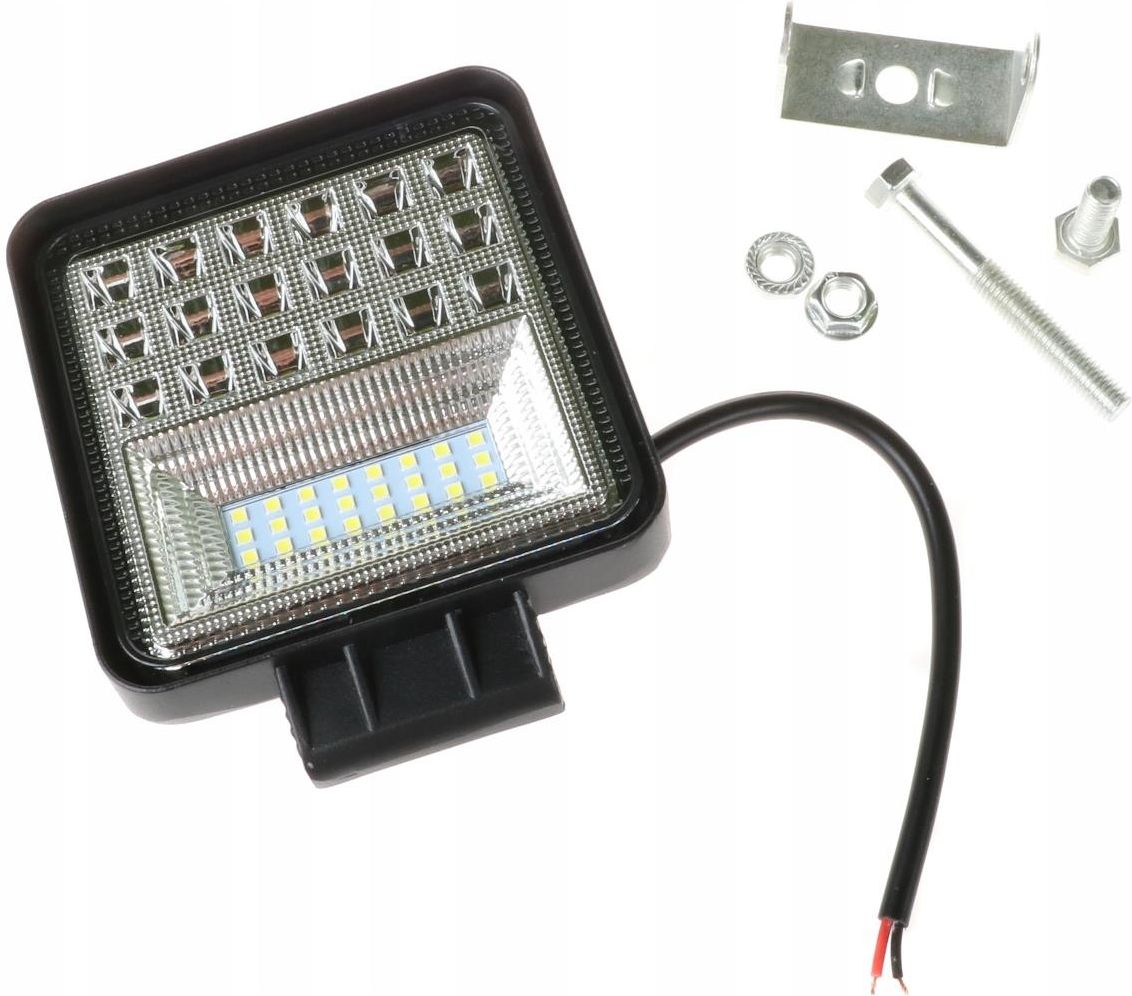 Lampa warsztatowa Lampa Robocza 12V 24V Halogen Panel Led 126W 2831 ...