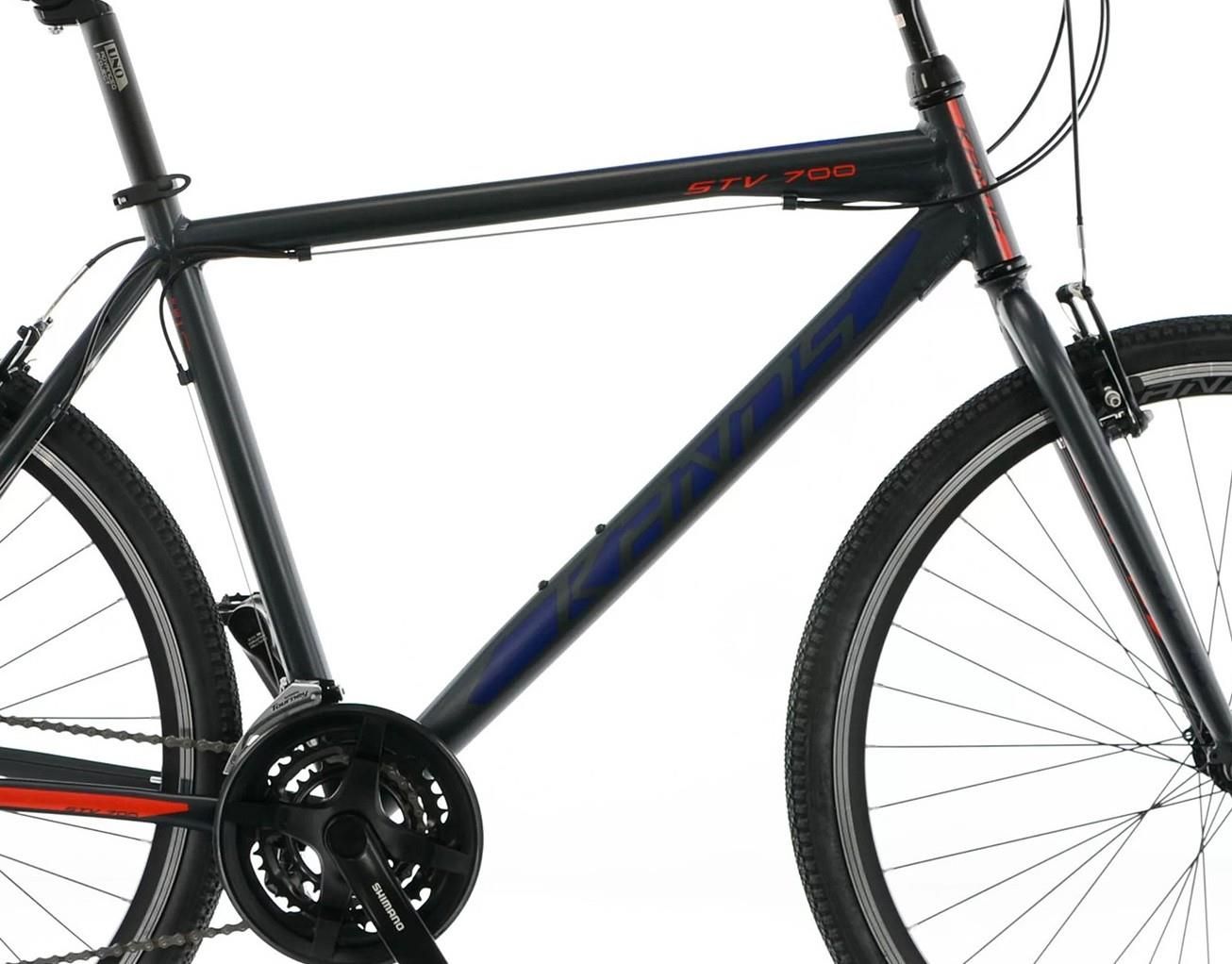 Kands Cross Energy Stv 700 Szary Czerwony Granatowy 28 2022 - Rowery ...