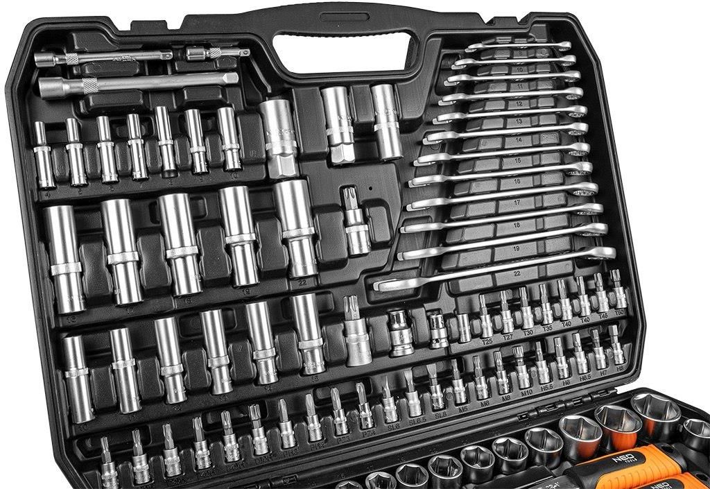 Neo Zestaw Kluczy 300el. 1/2 3/8 1/4 Top10218 - Opinie i ceny na Ceneo.pl
