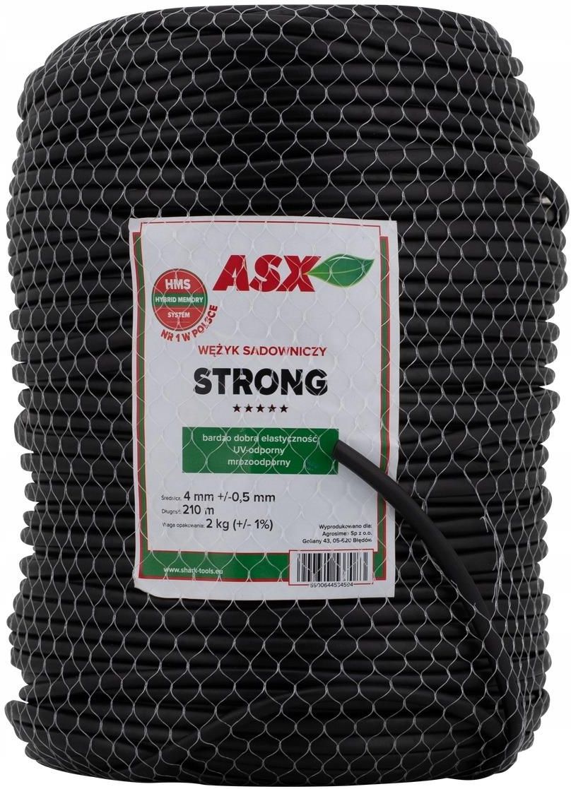 Wężyk Sadowniczy Czarny Asx Strong 4mm 2Kg 210Mb - Ceny i opinie - Ceneo.pl