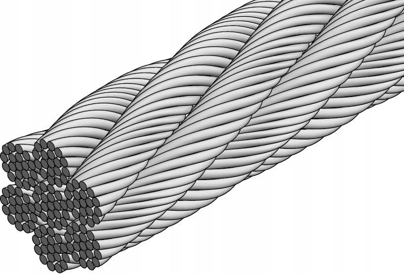 Lina Nierdzewna A4 7x19 2mm Rolka 250m 8382402250 - Opinie i ceny na Ceneo.pl