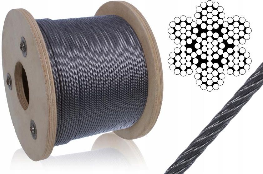 Lina Nierdzewna A4 7x19 2mm Rolka 250m 8382402250 - Opinie i ceny na Ceneo.pl