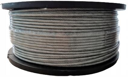 Lina Stalowa Oc.Pcv 6x7 5mm/100m Din3055 En12385-4 LSOCPCV6705 - Opinie i ceny na Ceneo.pl