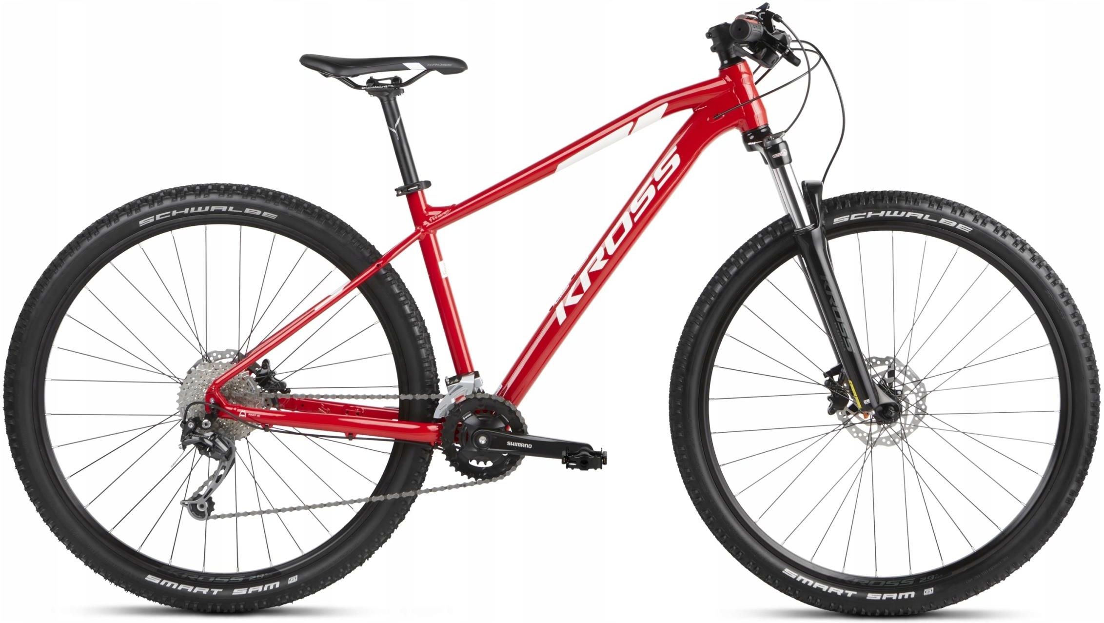 Kross Level 3.0 Czerwono Biały Połysk 29 2022 - Rowery Górskie Męskie - Ceny i opinie Ceneo.pl
